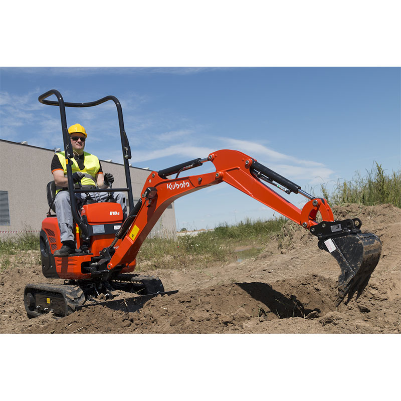 Mini-pelles KUBOTA 1T neuf - Location & Vente - Bouchard Manutention
