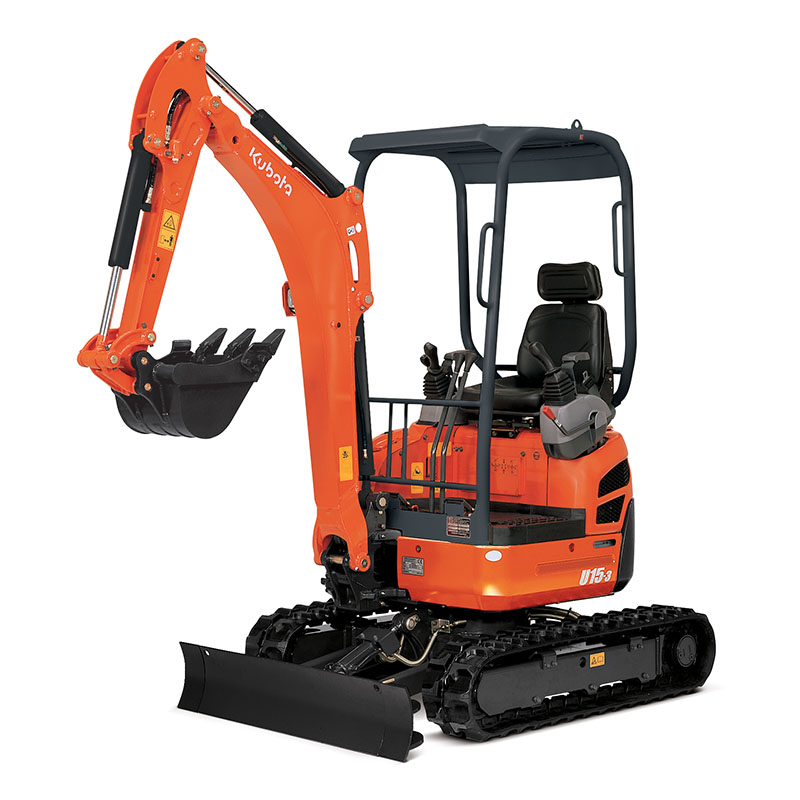 Mini-pelle KUBOTA 8T - Neuf - Vente & Location - Bouchard Manutention