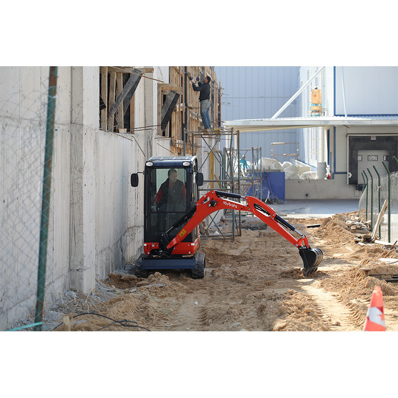 Mini-pelles KUBOTA 1T5 - Neuf - Vente & Location - Bouchard Manutention