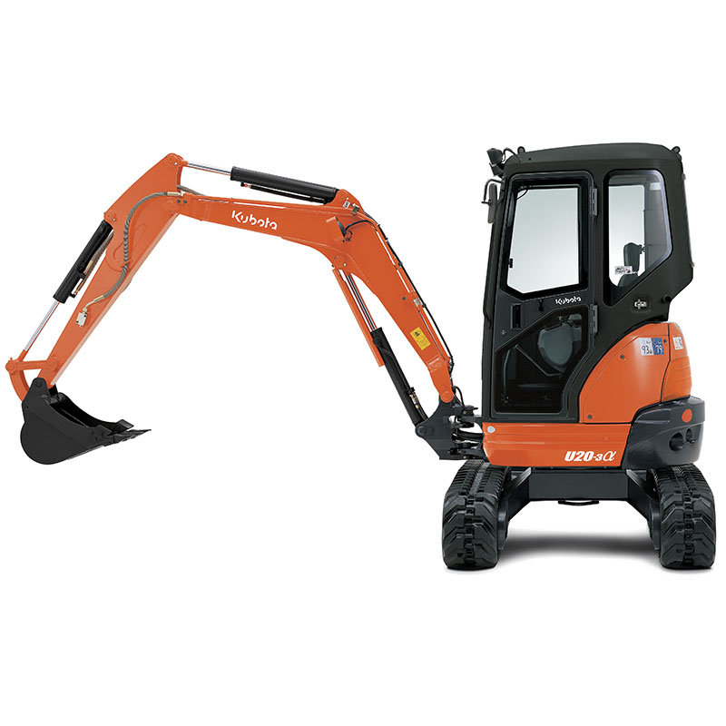 Mini-pelles KUBOTA 2T à 2T8 - Neuf - Vente & Location - Bouchard ...